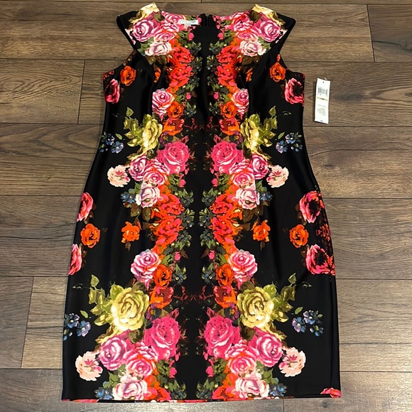 London Style | Dresses | Nwt London Style Collection Midi Black Formal ...